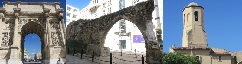 Randonnée balade historique autour de la Porte d'Aix à Marseille ...